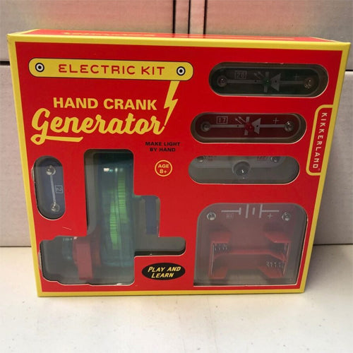 Hand Crank Generator | Kikkerland | Whirligig Toys