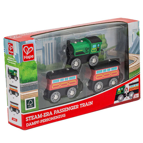 Steam Era Passenger Train | Hape | Whirligig Toys